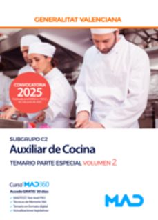 ESCALA AUXILIAR DE COCINA (C2-03-02 CUERPO DE SERVICIOS AUXILIARE S ...