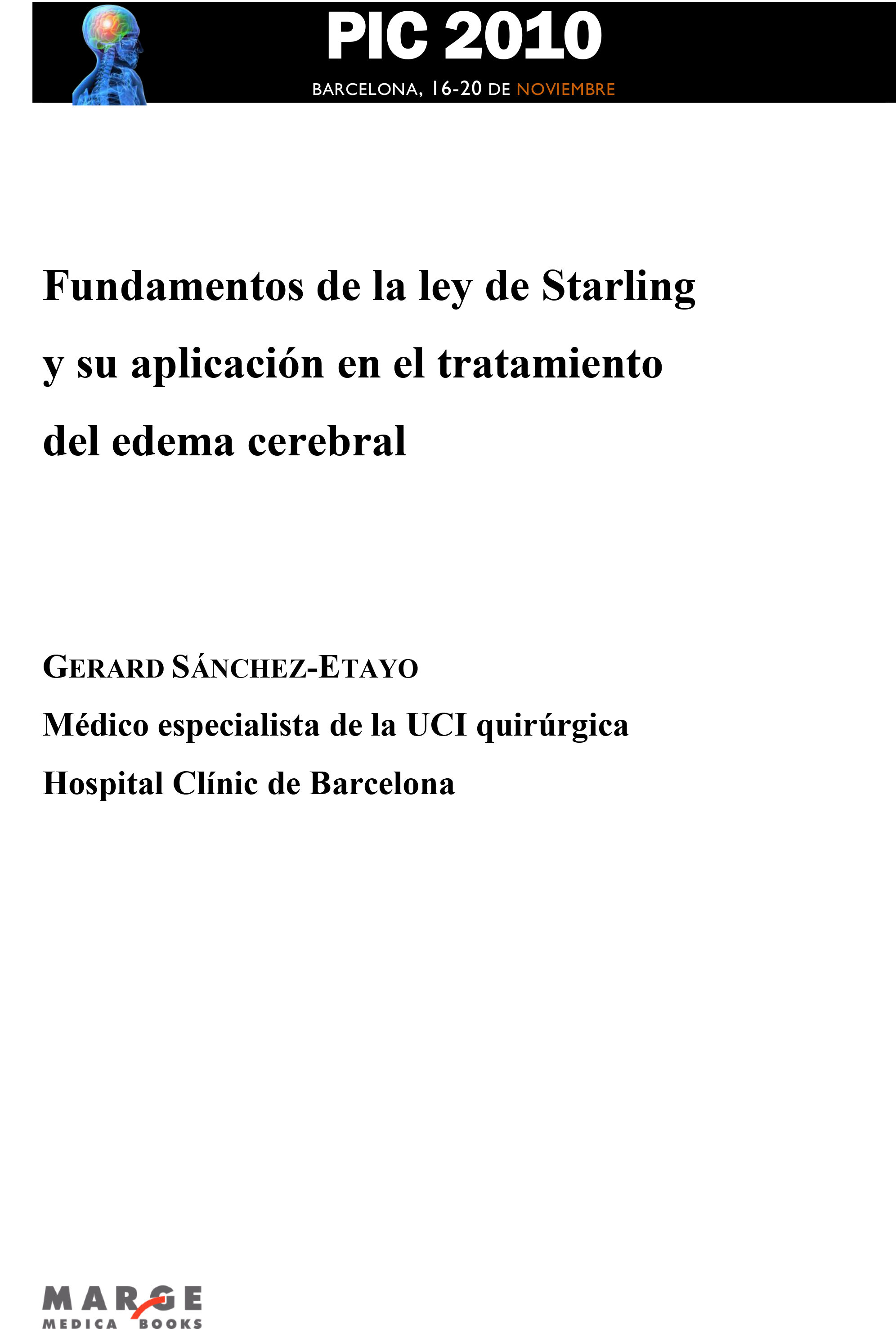 FUNDAMENTOS DE LA LEY DE STARLING Y SU APLICACIÓN EN EL TRATAMIENTO DEL ...