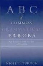 ABC OF COMMON GRAMMATICAL ERRORS | | Segunda mano | MACMILLAN PUB. LTD ...