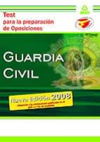 GUARDIA CIVIL: TEST PARA LA PREPARACION DE OPOSICION con ISBN ...