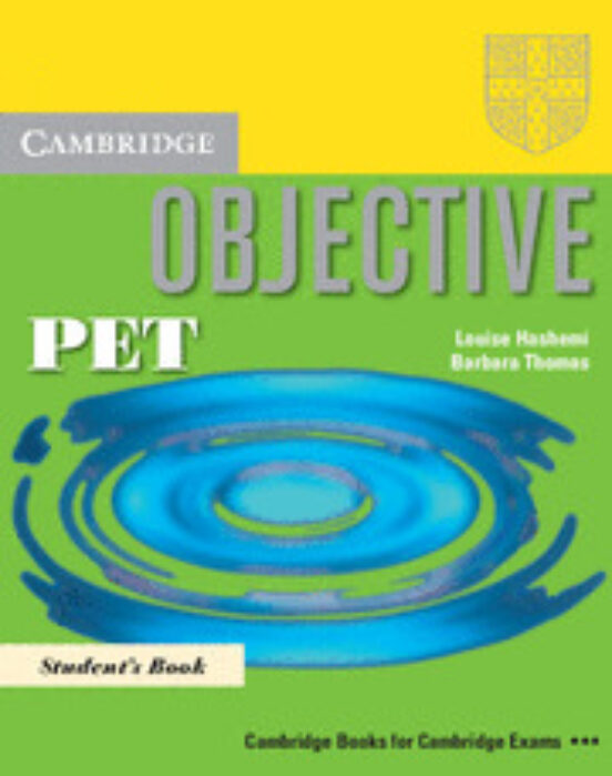 OBJECTIVE PET. STUDENT S BOOK con ISBN 9780521805780 | Casa del Libro